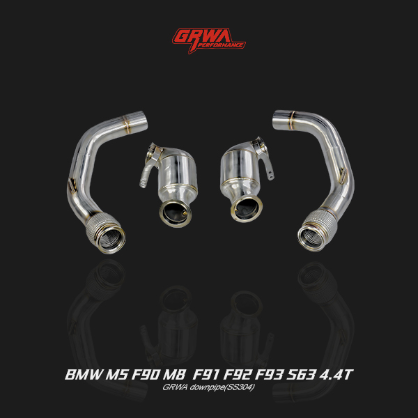 BMW M5 F90 M8 F91 F92 F93 S63 4.4T Exhaust Downpipe Upgrade